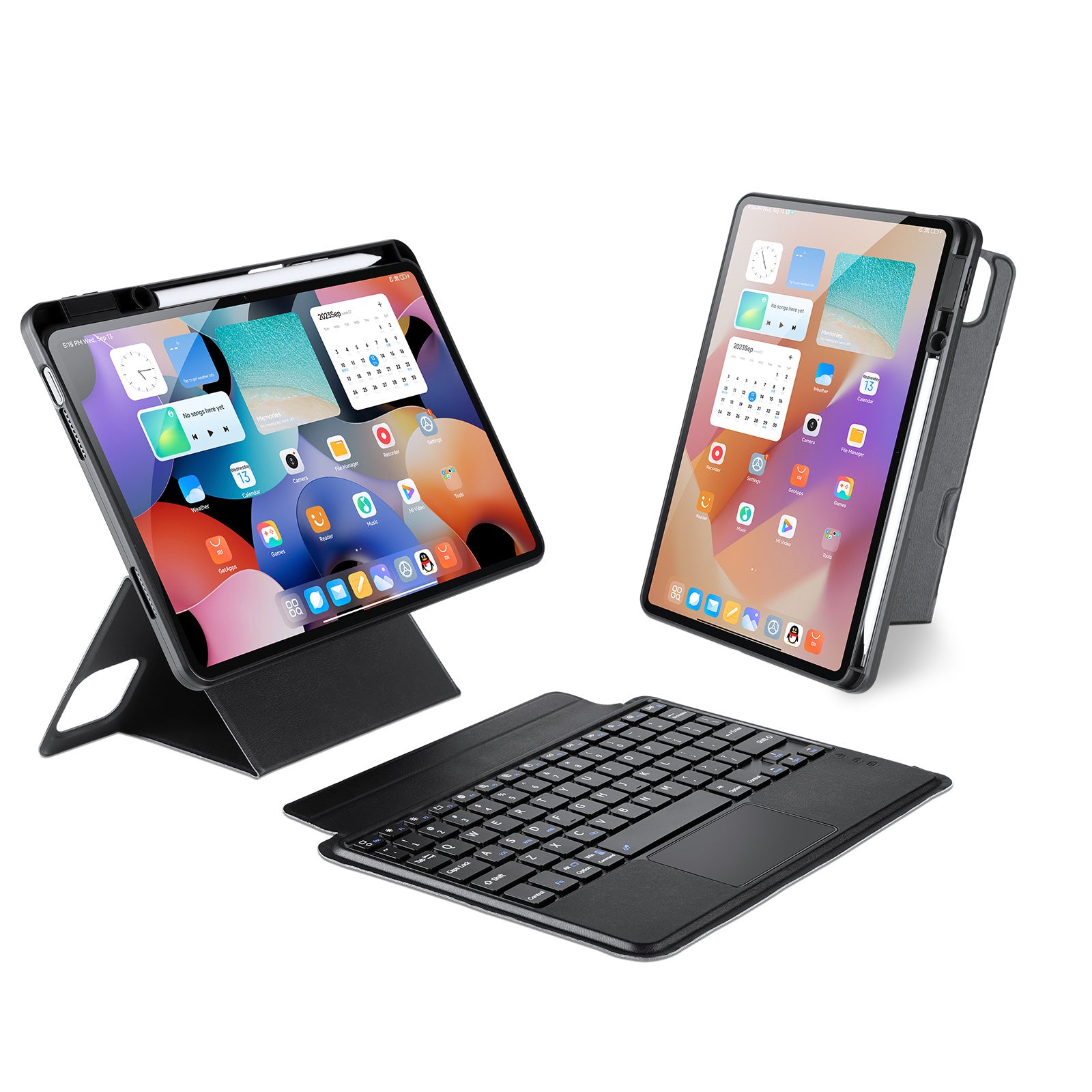 The new keyboard is compatible with iPad, Samsung, and Xiaomi. – NaiDun